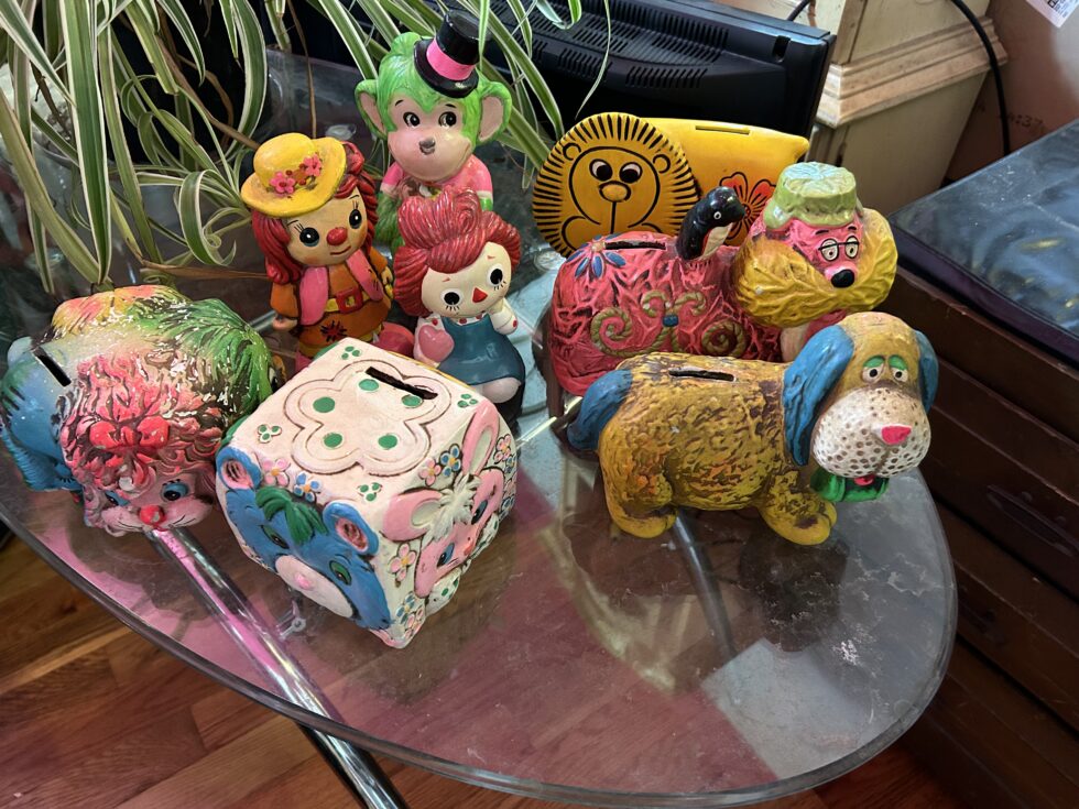 Vintage ceramic banks - River Market Antiques