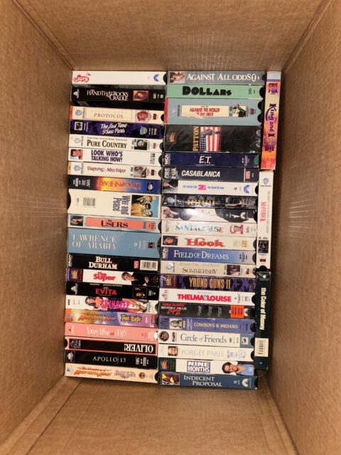 VHS tapes - River Market Antiques